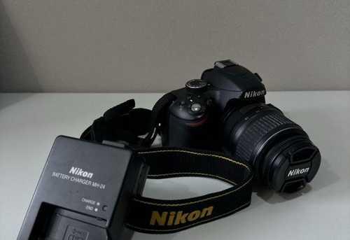 Зеркальный фотоаппарат nikon d3200 kit