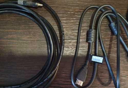 Кабель hdmi, dvi-d, vga