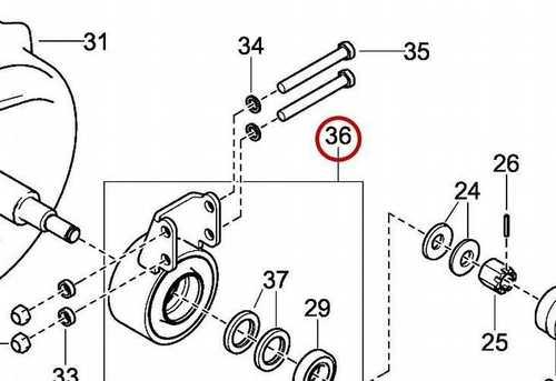 208035 подшипниковый узел вадерштад Рексиус