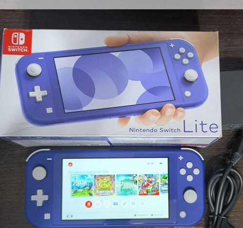 Nintendo switch lite 128Gb.Прошита.Много игр