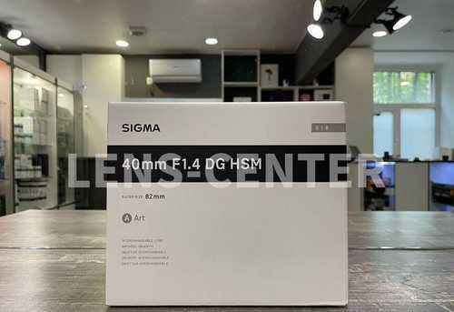 Sigma AF 40mm f/1.4 DG HSM Art Canon