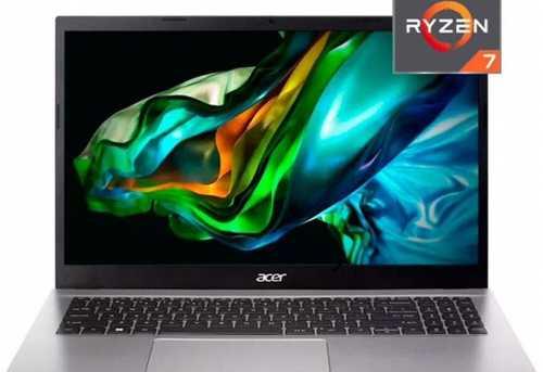 Новый ноутбук Acer 15" Ryzen 7-5700U/16/512