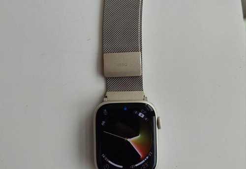 Часы apple watch 7 45 mm nike