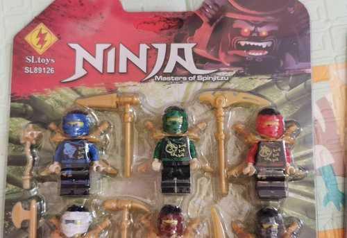 Lego Ninjago фигурки человечки