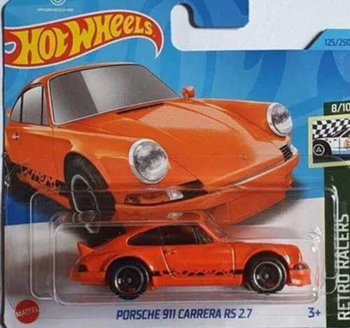 Hot wheels porsche 911 carrera rs 2.7