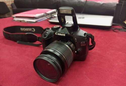 Зеркальный фотоаппарат canon 550d
