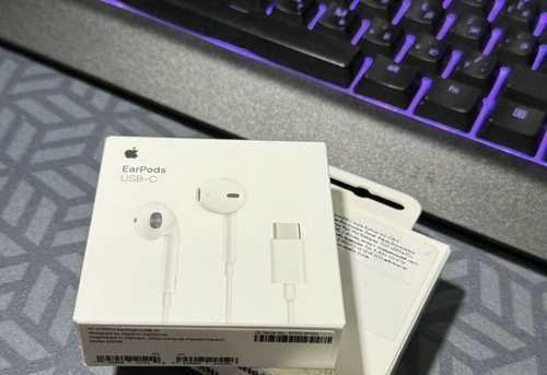 Наушники Apple EarPods USB-C оригинал