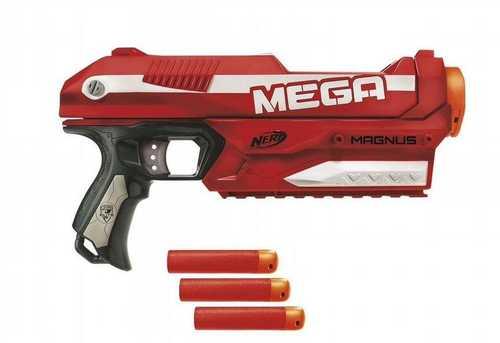 Бластер Nerf Mega Magnu и Бластер shoot soft bulle