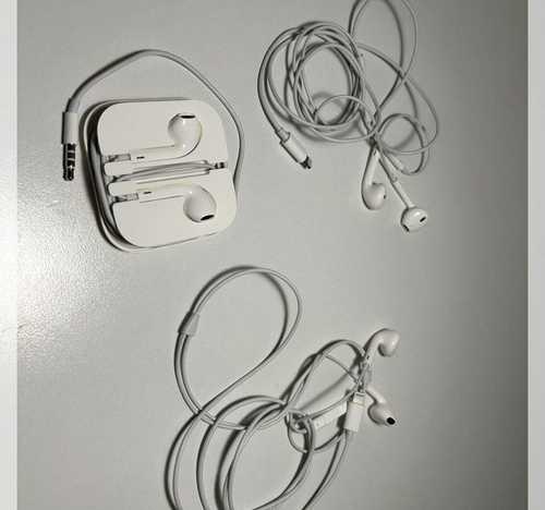 Наушники apple earpods lightning, 3,5 мм