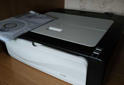Принтер лазерный черно-белый Ricoh Aficio SP100