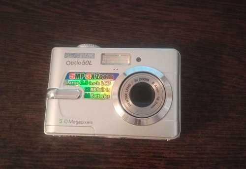 Компактный фотоаппарат Pentax Optio50L