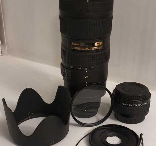 Nikon AF-S Nikkor 70-200mm f/2.8G II N ED VR