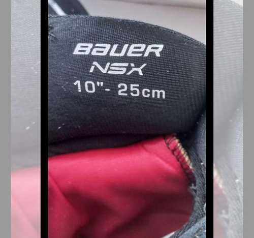 Краги хоккейные bauer размер 10