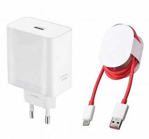 Зарядное устройство USB/Type-C для OnePlus Supervooc 100W EU (Блок питания и кабель) OR