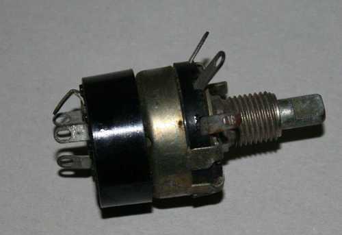 Переменный резистор с выключателем СССР