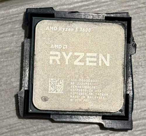 Процессор amd ryzen 5 3600 oem