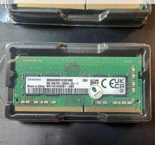 Оперативная память ddr4 8gb samsung 3200