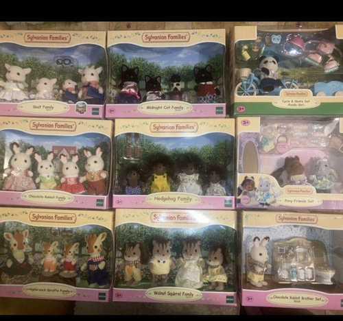 Sylvanian families наборы