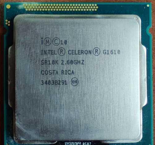 Cpu Intel Celeron G1610