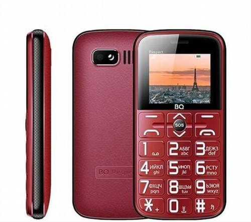 Сотовый телефон BQ 1851 Respect Red новый