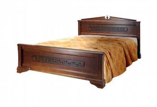 Кровать из массива дерева Афина