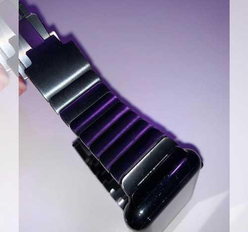 Блочный браслет apple watch