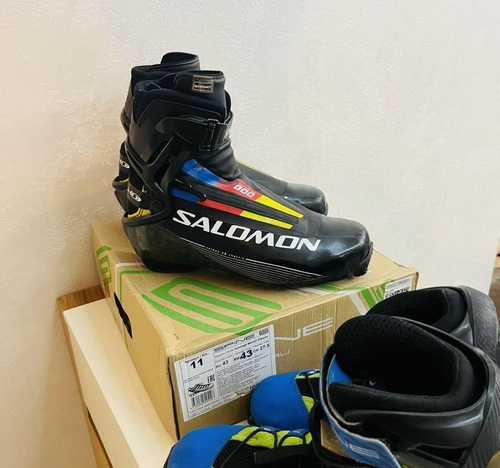 Коньковые лыжные ботинки salomon s lab carbon