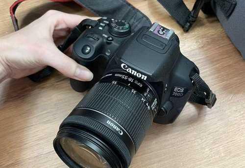 Фотоаппарат Canon 700D kit 18-55