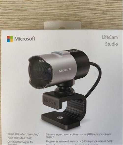Вебкамера microsoft lifeCam Studio