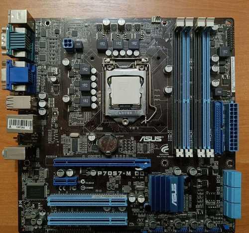 Asus P7Q57-M DO   i5-650