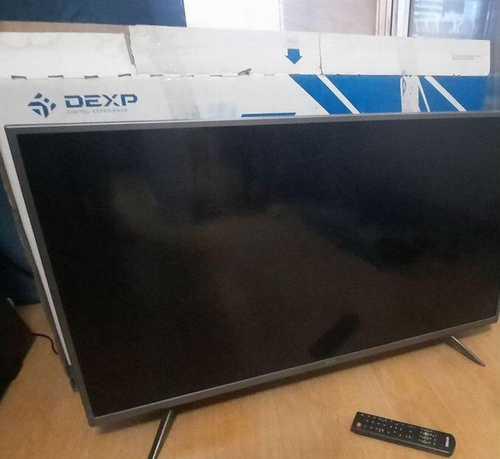 Телевизор LED 40" dexp F40D7200C коробка, пульт