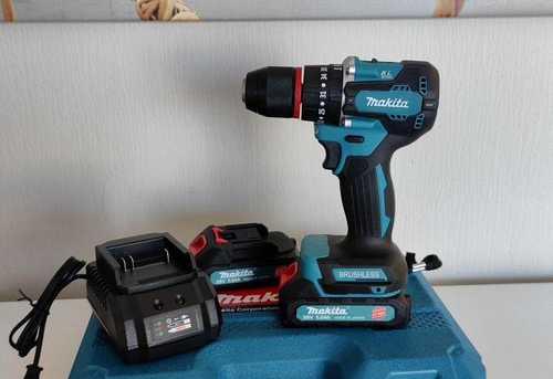 Шуруповерт ударный бесщеточный Makita 48v 13мм