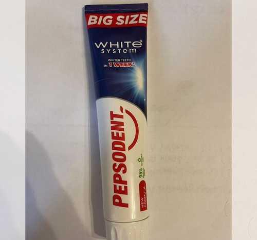 Зубная паста Pepsodent White System 125мл оптом