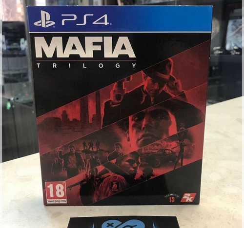 Mafia Trilogy Лицензия Диск PS4