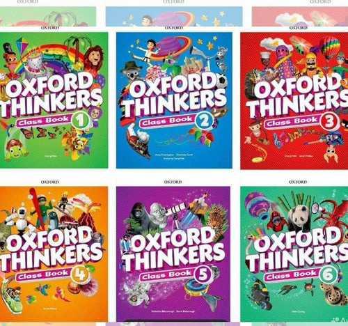 Oxford Thinkers 1,2,3,4 уровень учебник тетрадь