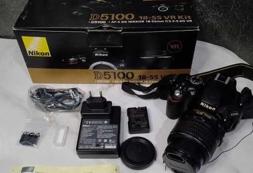 Зеркальный фотоаппарат Nikon D5100 в Kit версии