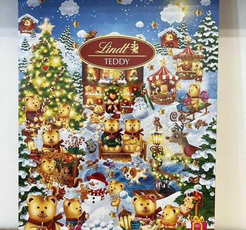 Адвент календарь Lindt Teddy Winter