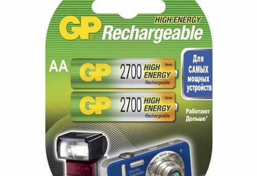 Аккумулятор GP AA 2700 mA 270aahc BL-2 NiMH (цена