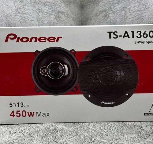 Автомобильные колонки pioneer TS-A1360F