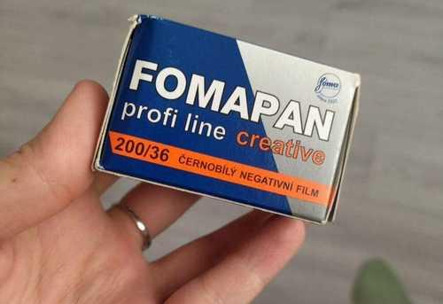 Fomapan фотоплёнка ч/б profi line creative 200/36