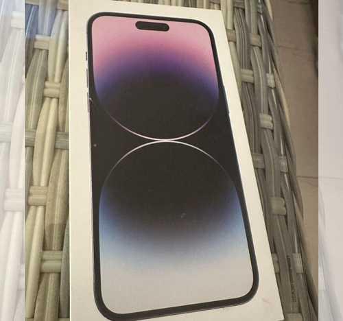 Коробка из под apple iPhone 14 pro max 256gb