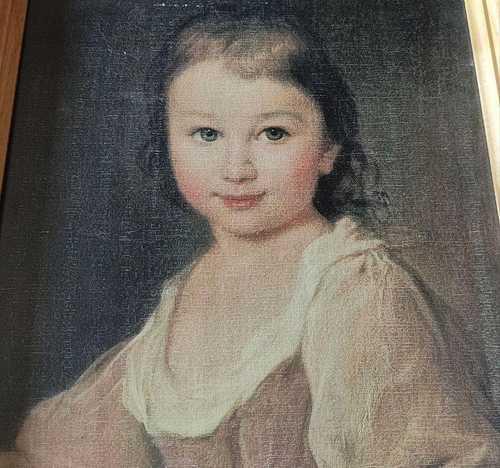 Портрет графини П. А. Воронцовой в детстве,картина