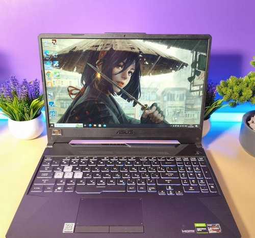 Ноутбук игровой Asus TUF: Ryzen7, GTX1650Ti, 144hz