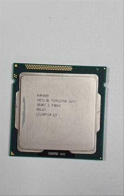 Процессор Intel Pentium G645 SR0RS 2.9Ghz