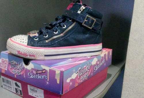 Светящиеся кеды "Twinkle toes" 35 размер