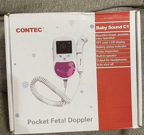 Фетальный доплер contec baby sound c1