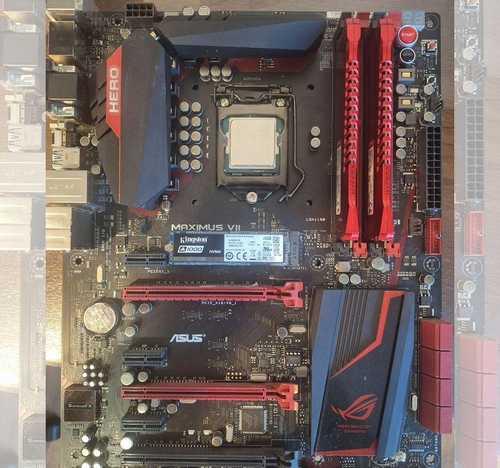 Комплект 1150 asus maximus VII hero Z97   i7-4790