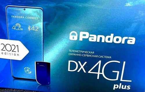 Сигнализация Pandora dx4gl+ с автозапуском