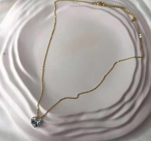 Подвеска с сердцем Swarovski