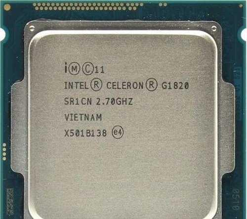 Процессор S1150 Celeron G1820